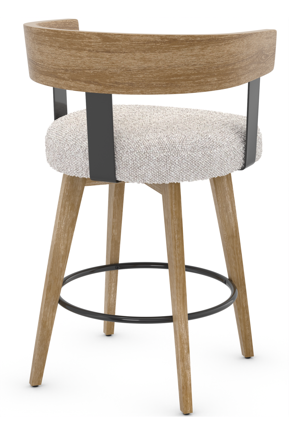 Astrid Bar Stool Boucle