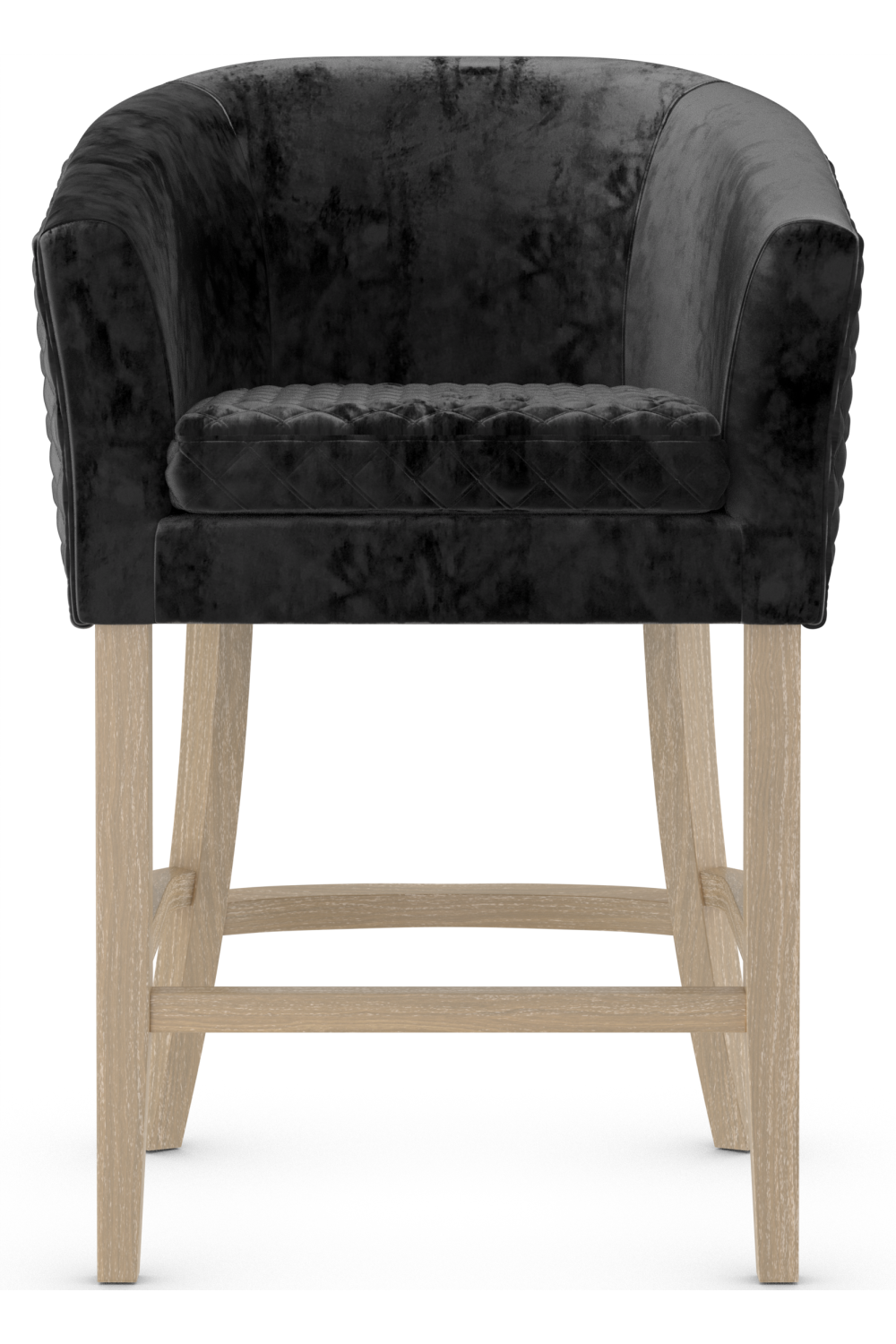 BENTLEY VELVET BAR STOOL
