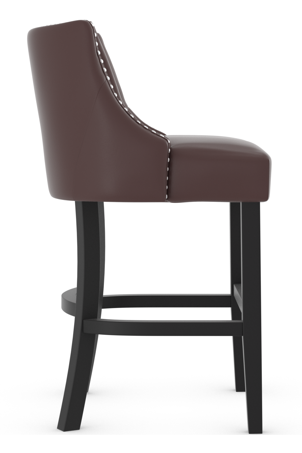 Carlton Bar Stool Brown Leather