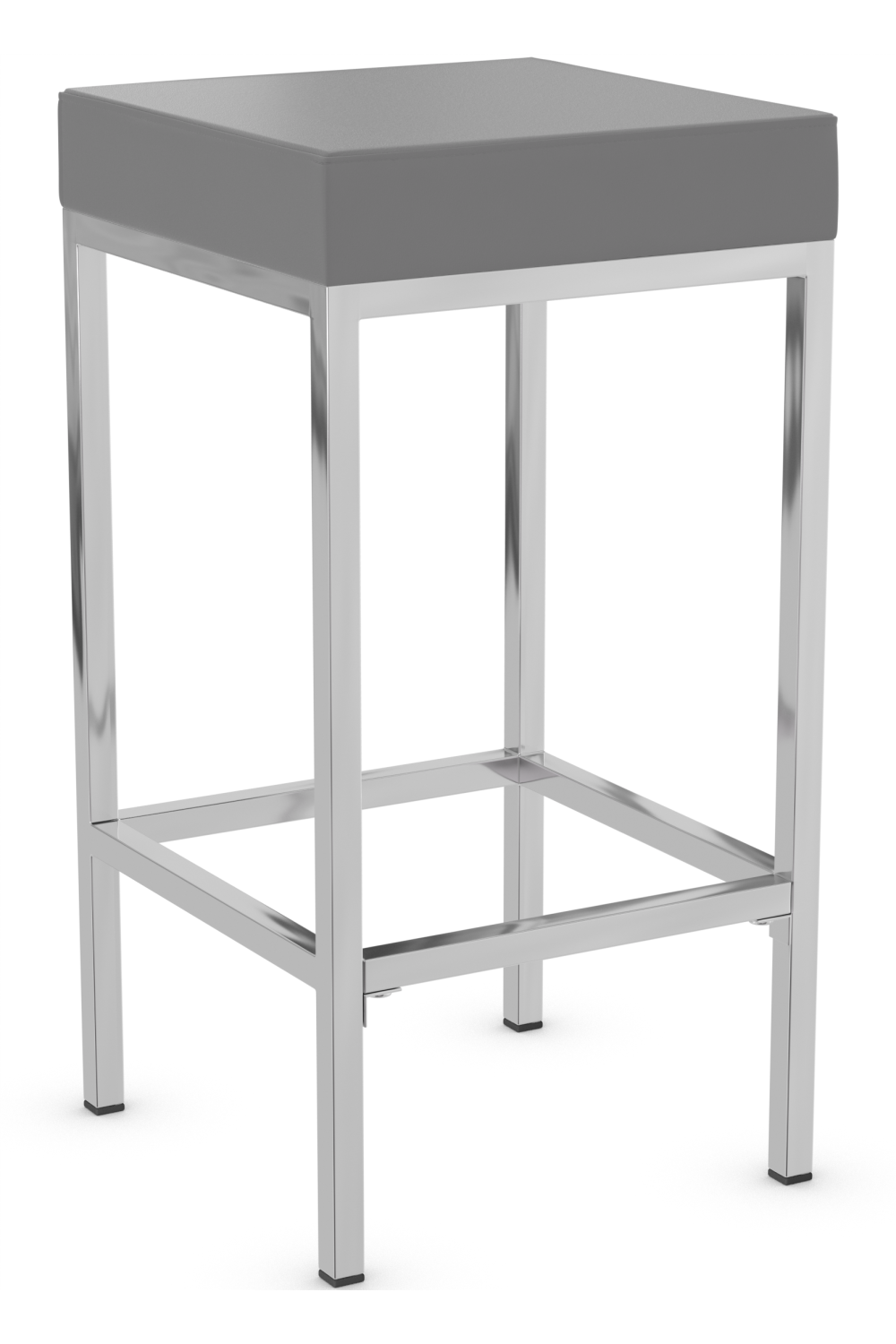 Cube Bar Stool Grey