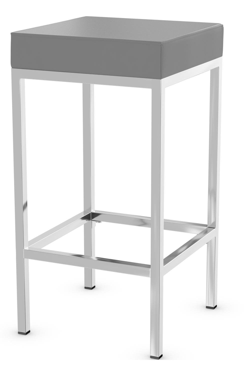 Cube Bar Stool Grey