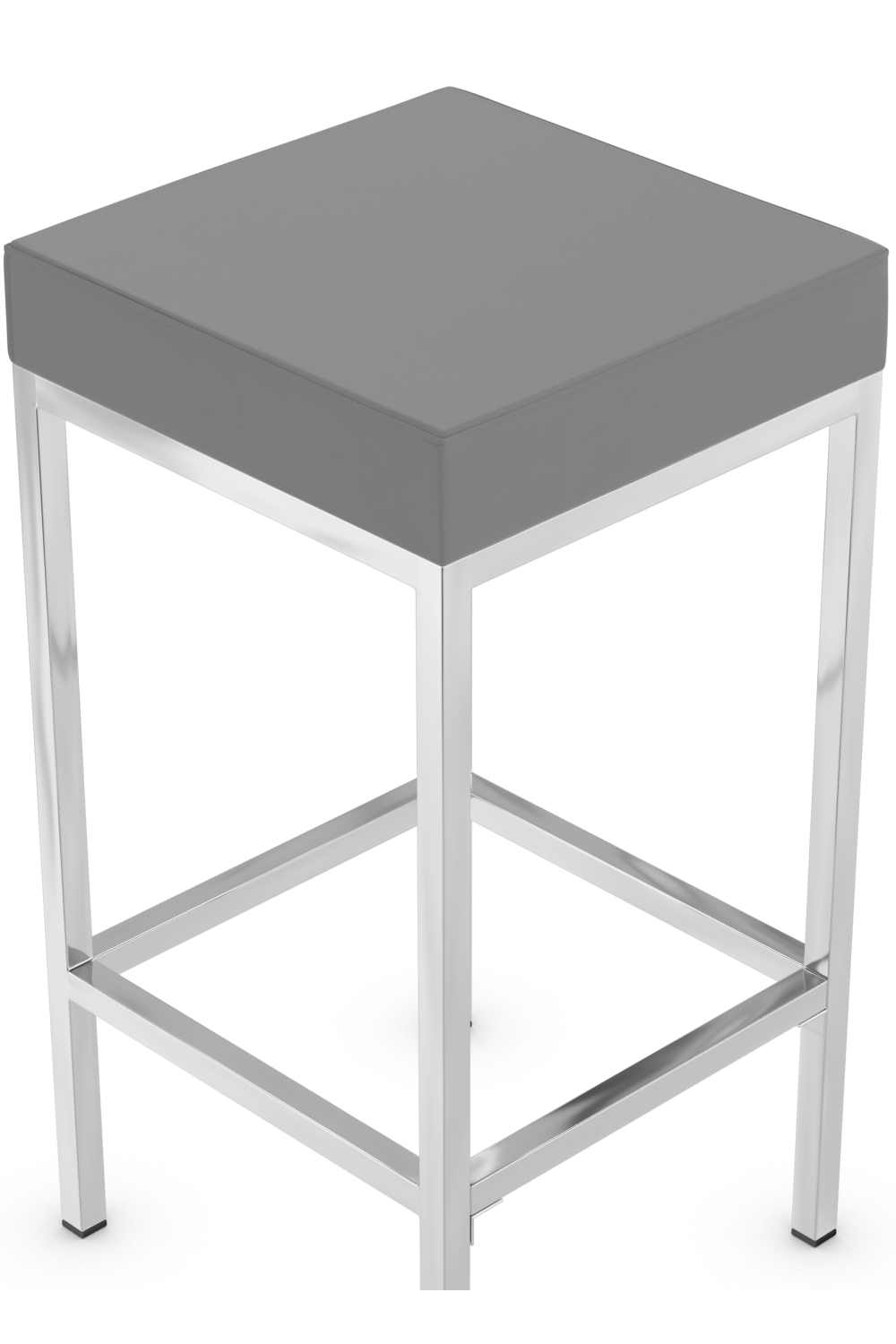 Cube Bar Stool Grey