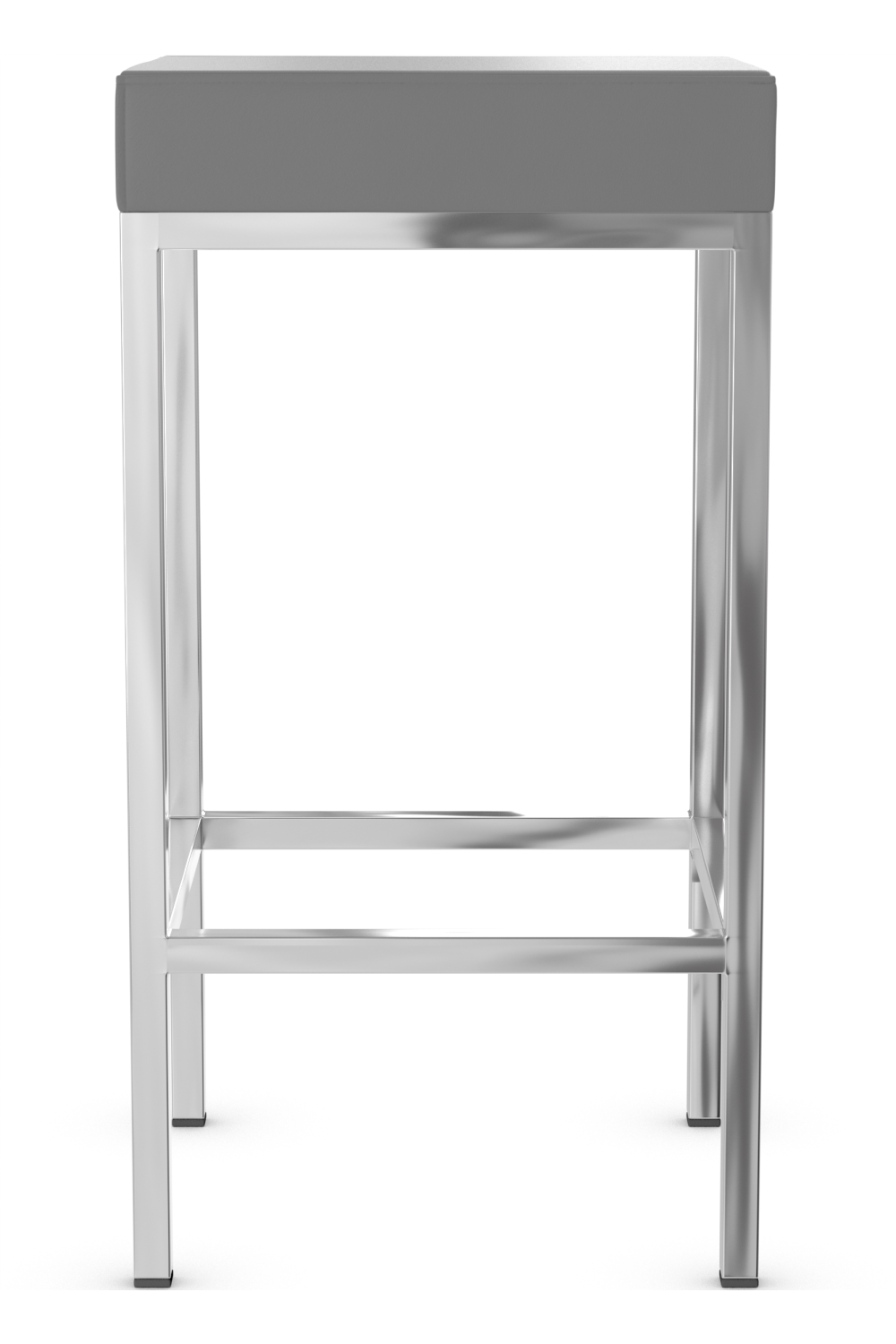 Cube Bar Stool Grey