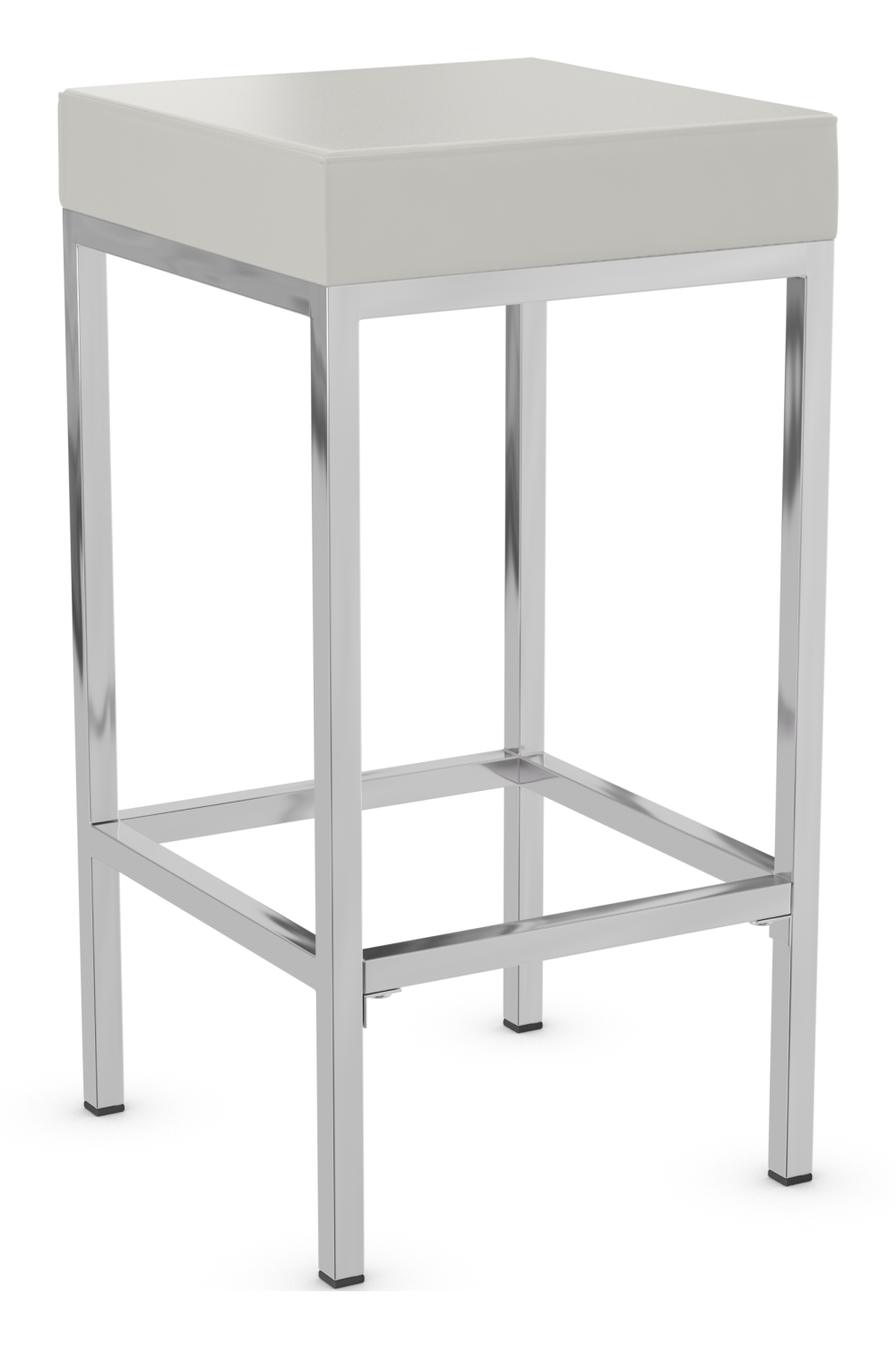 Cube Bar Stool White