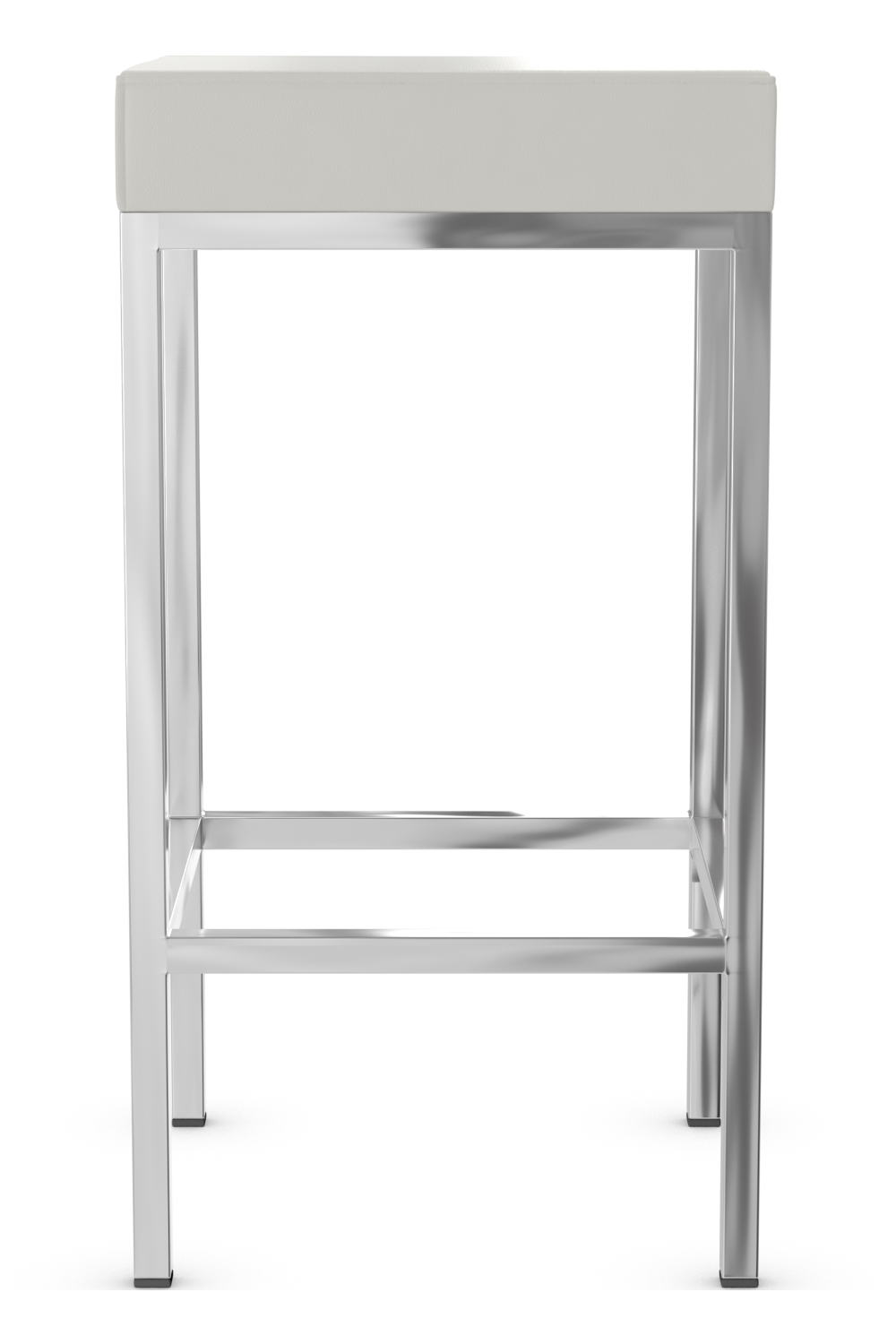 Cube Bar Stool White