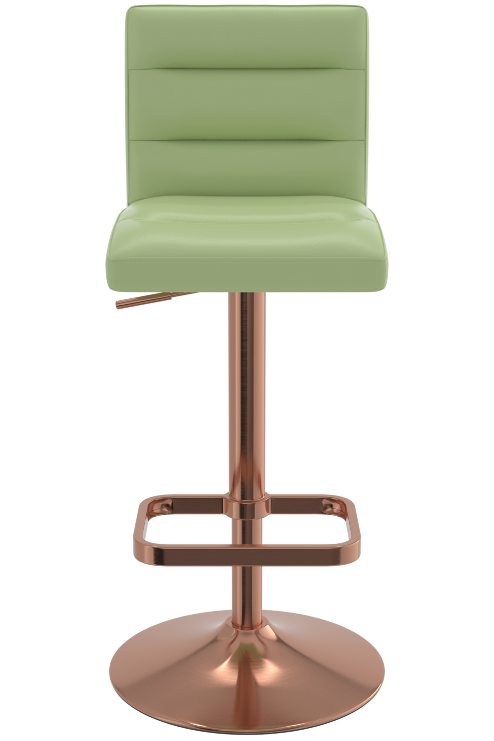 Deluxe Rose Gold Bar Stool