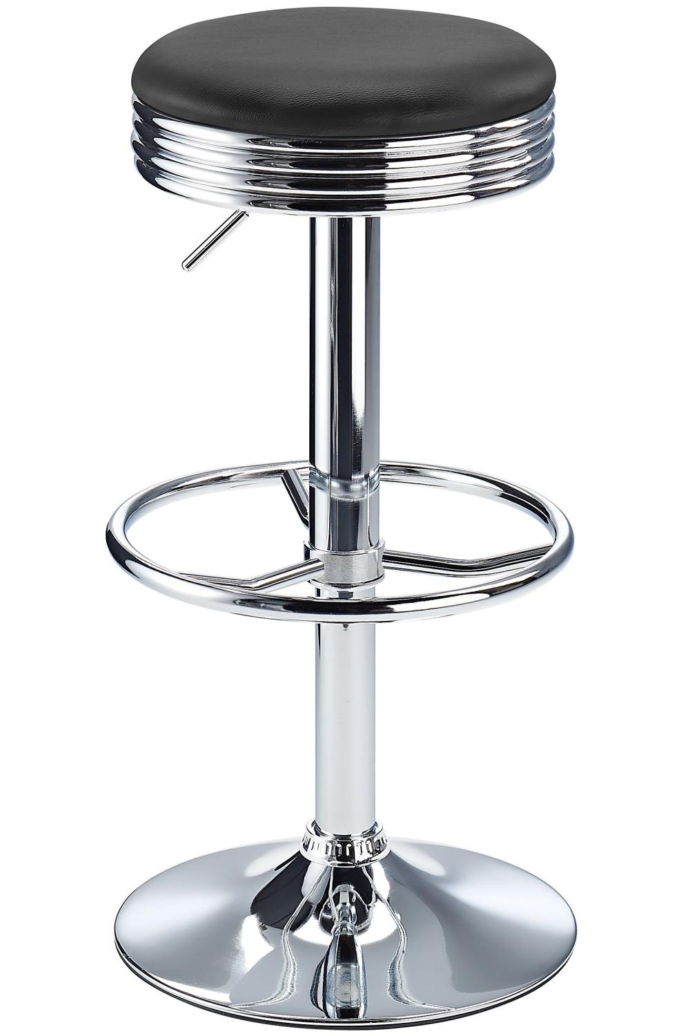 Detroit American Diner Bar Stool Black