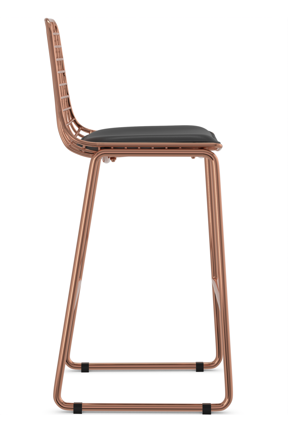 Jazz Bar Stool Rose Gold