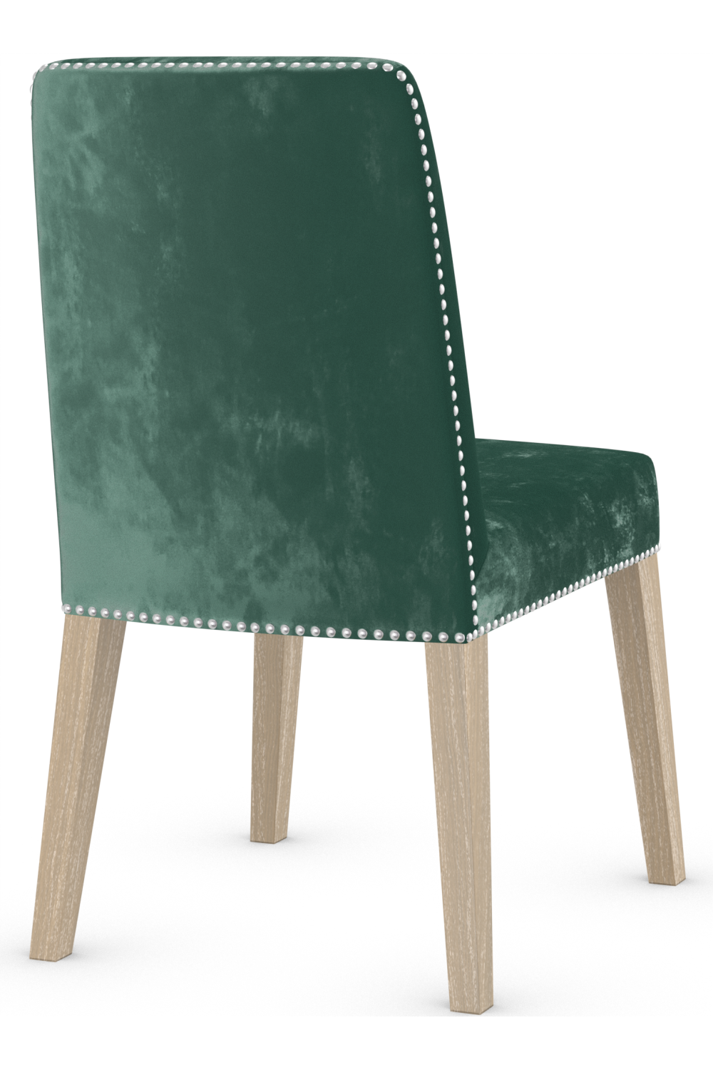 Malik Dining Chair Green Velvet