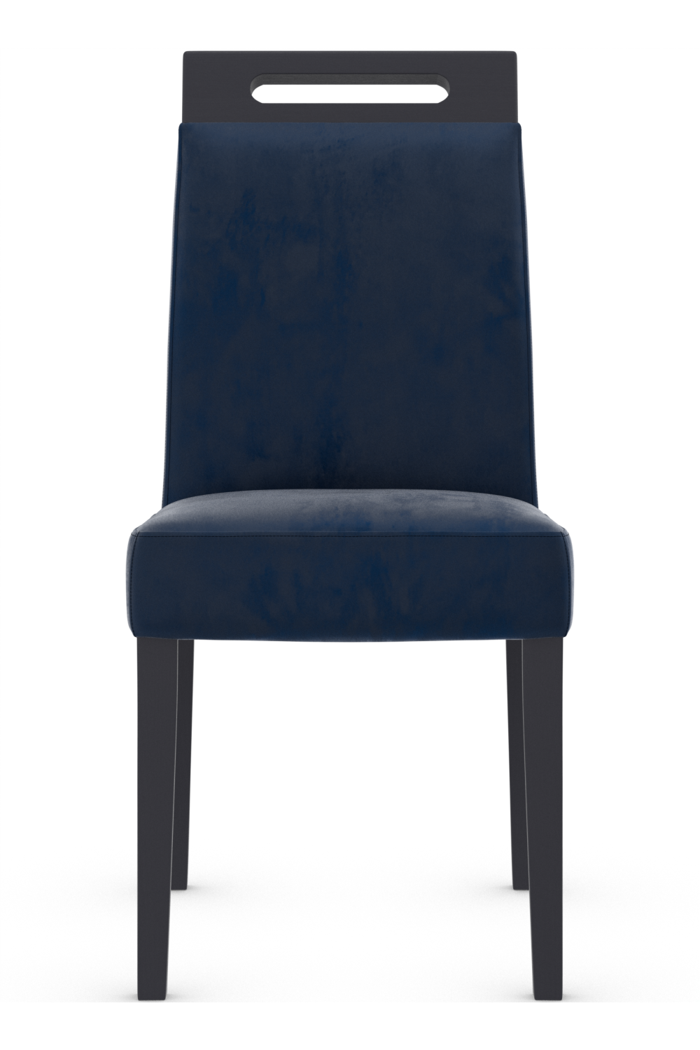 MODENA DINING CHAIR ANILINE LEATHER & WALNUT