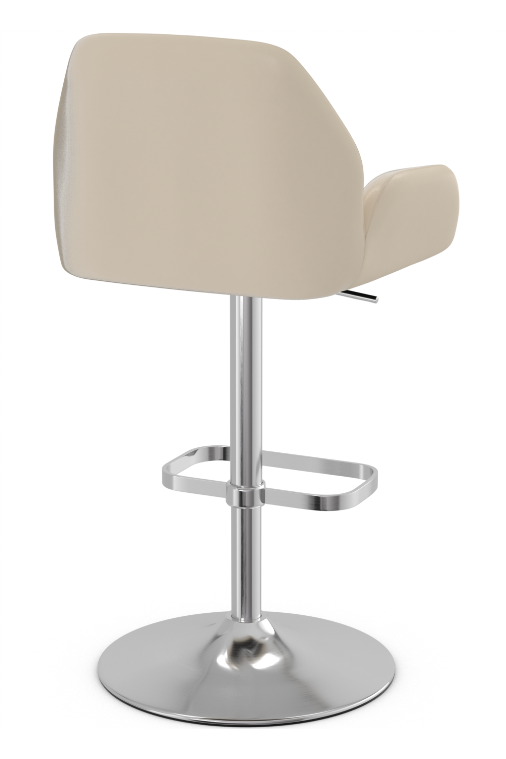 Orient Brushed Bar Stool Cream