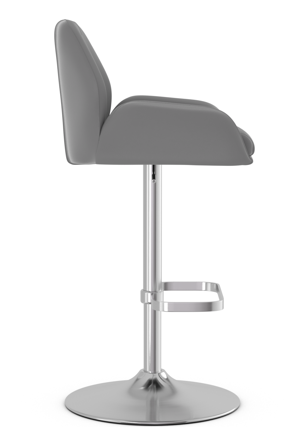 Orient Brushed Bar Stool Grey