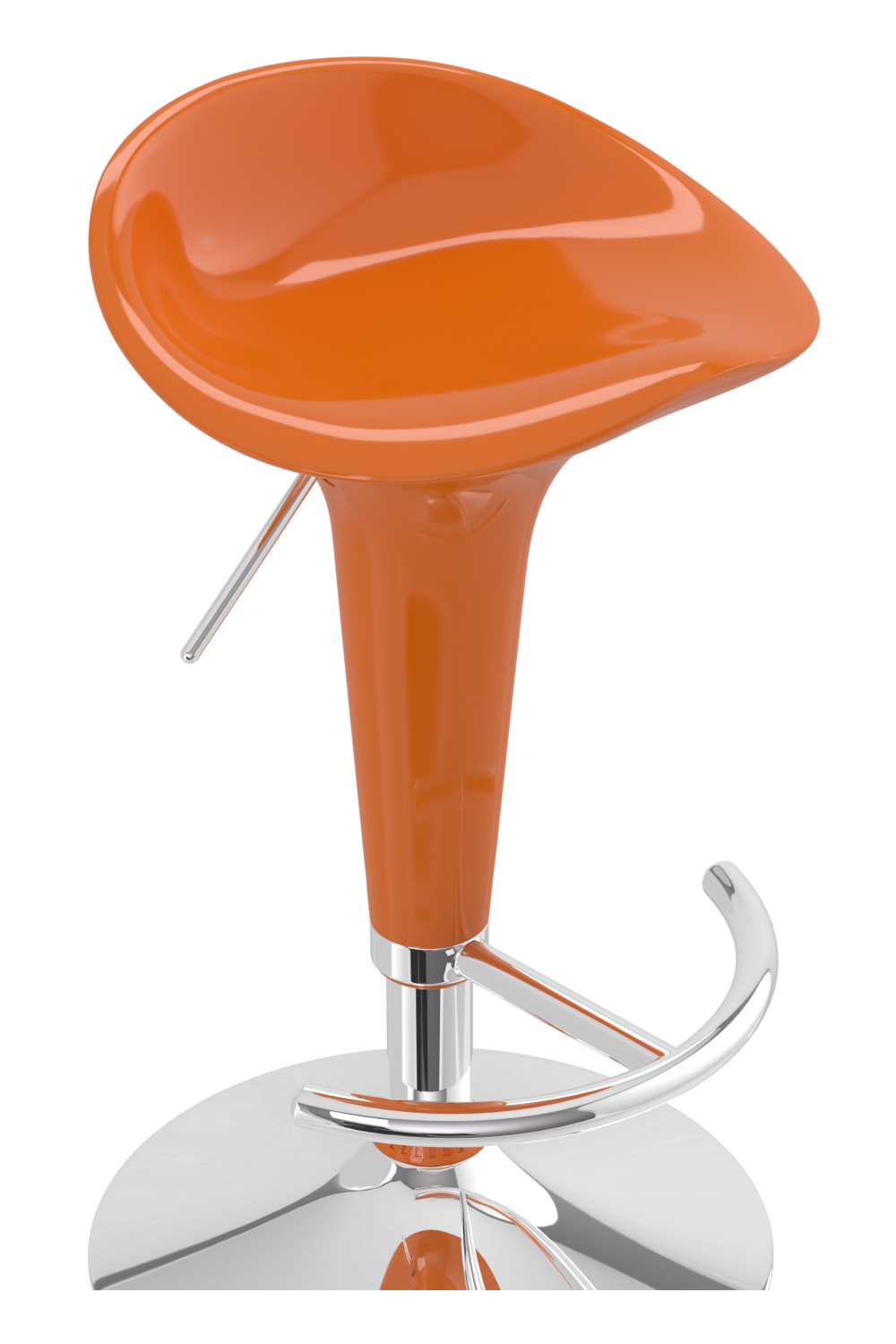 Pod Bar Stool Orange