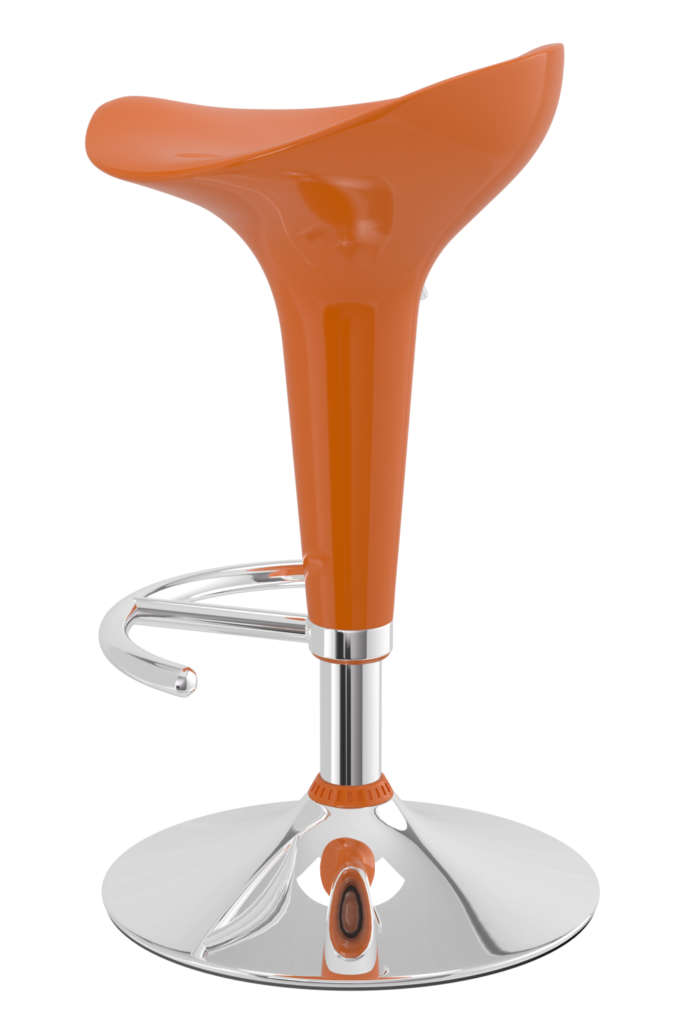 Pod Bar Stool Orange