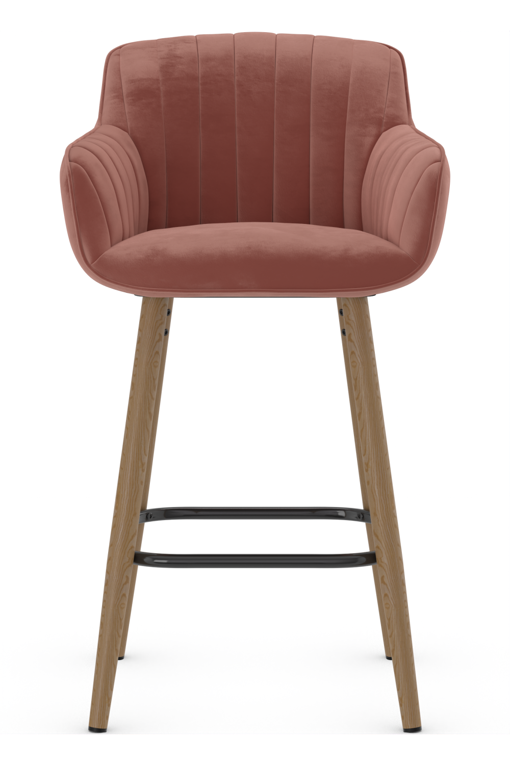 Primrose Bar Stool Dusky Pink