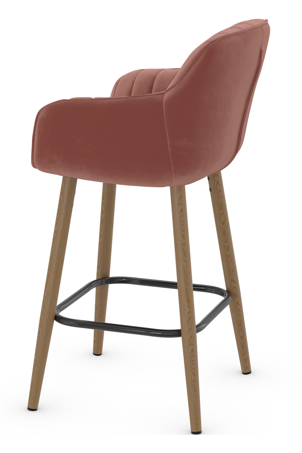 Primrose Bar Stool Dusky Pink