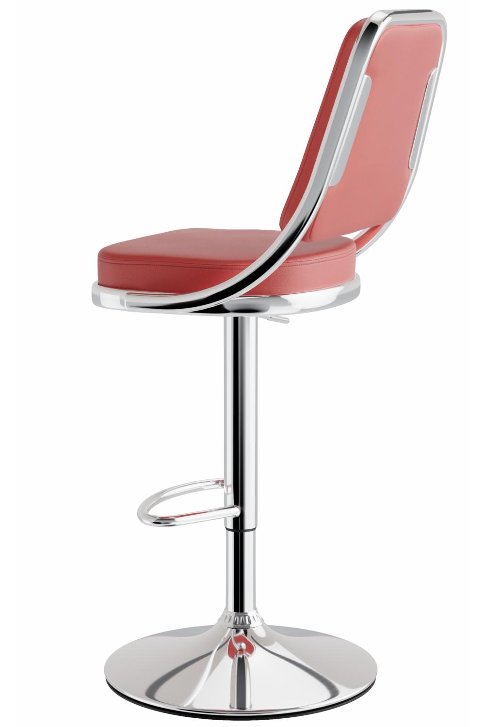 Rimini Bar Stool Red