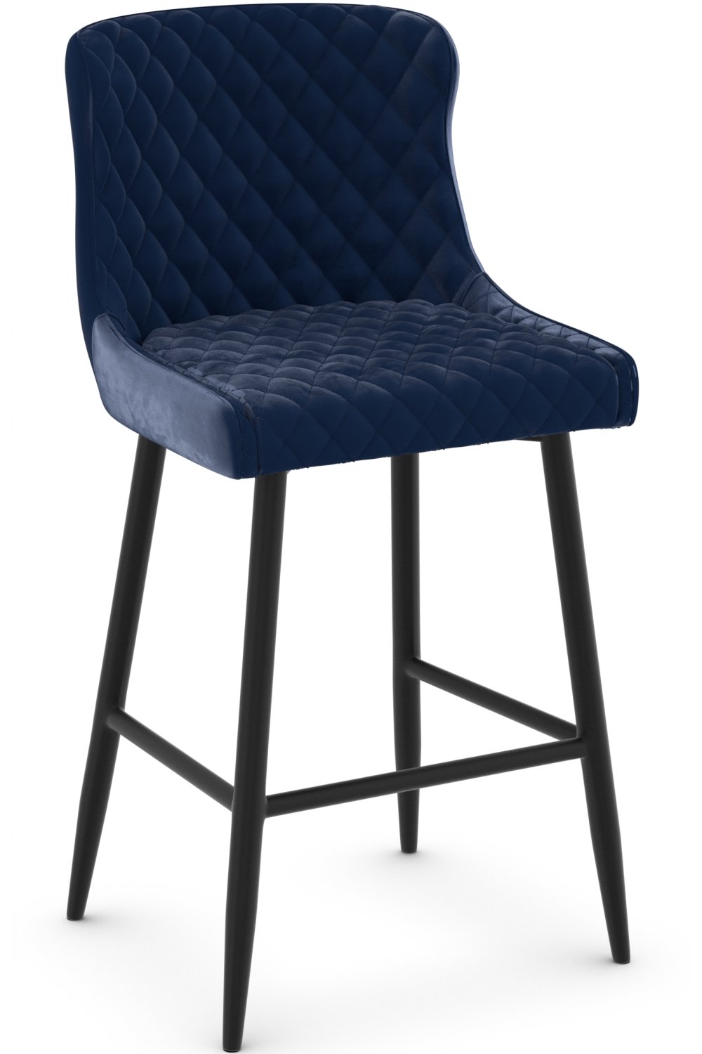 Riviera Velvet Bar Stool