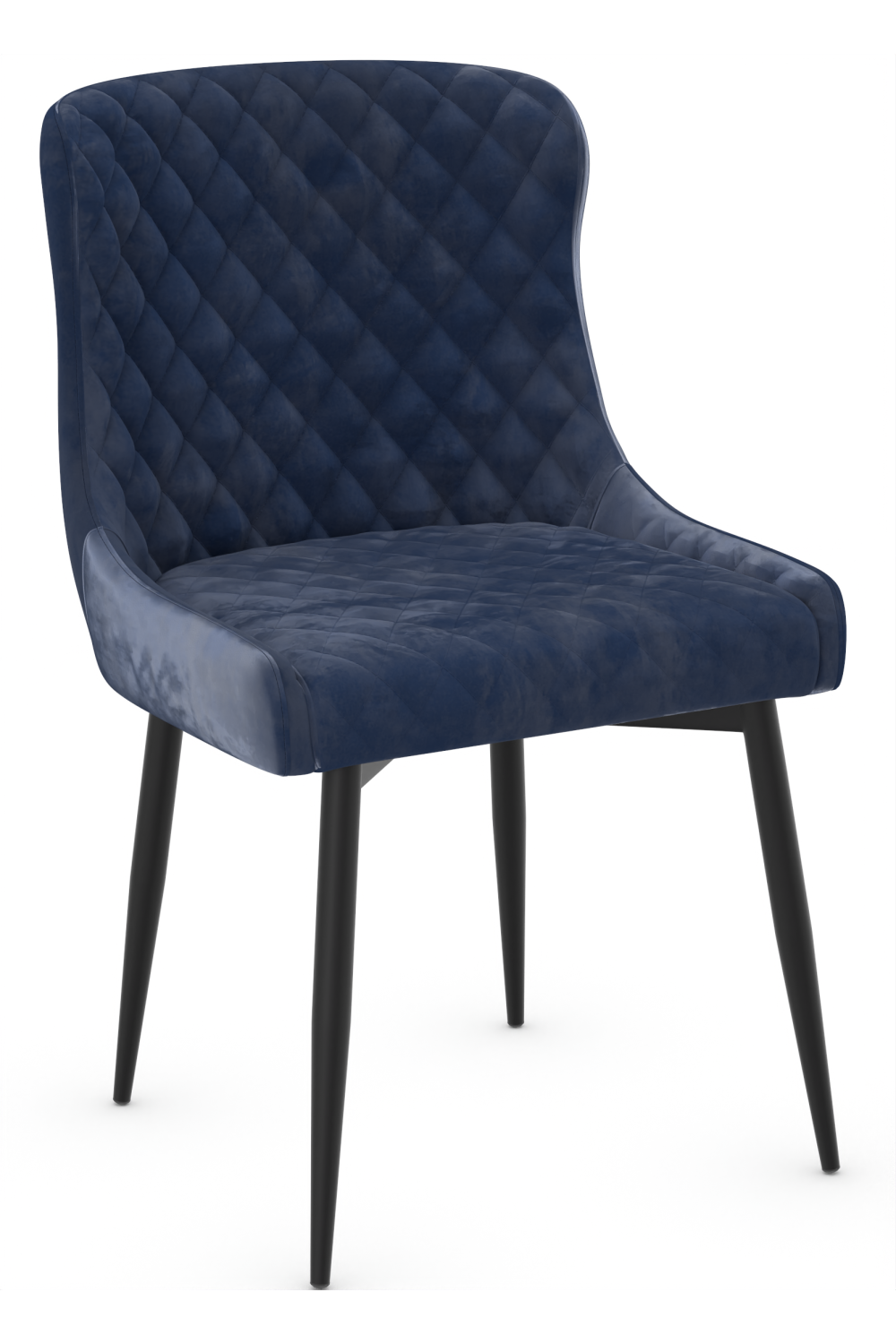 Riviera Velvet Dining Chair Navy