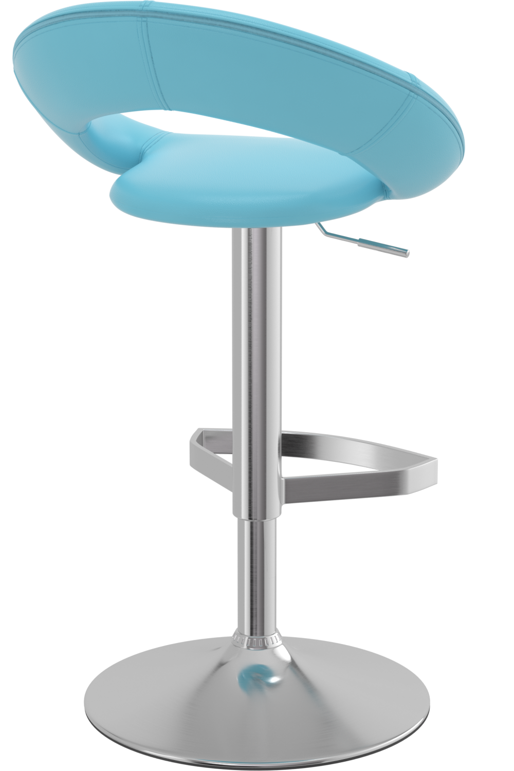 Sorrento Brushed Bar Stool Blue