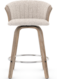 Chadwick Bar Stool Natural Fabric