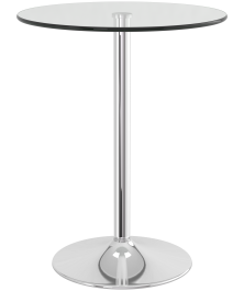 Club Glass Poseur Table