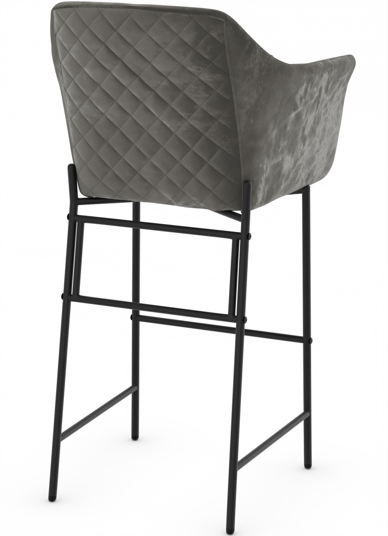 Chelsea Bar Stool Grey