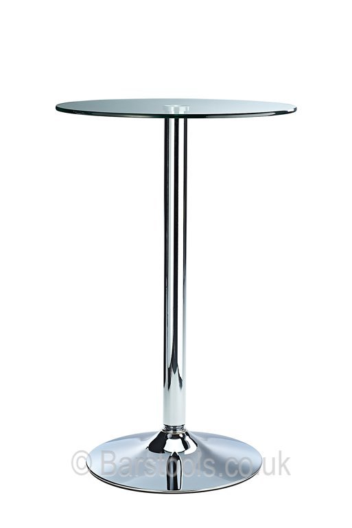 Club Glass Bar Table