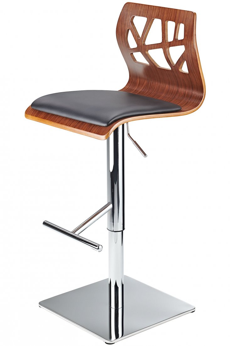 Funky Bar Stool Walnut