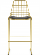 Jazz Bar Stool Gold